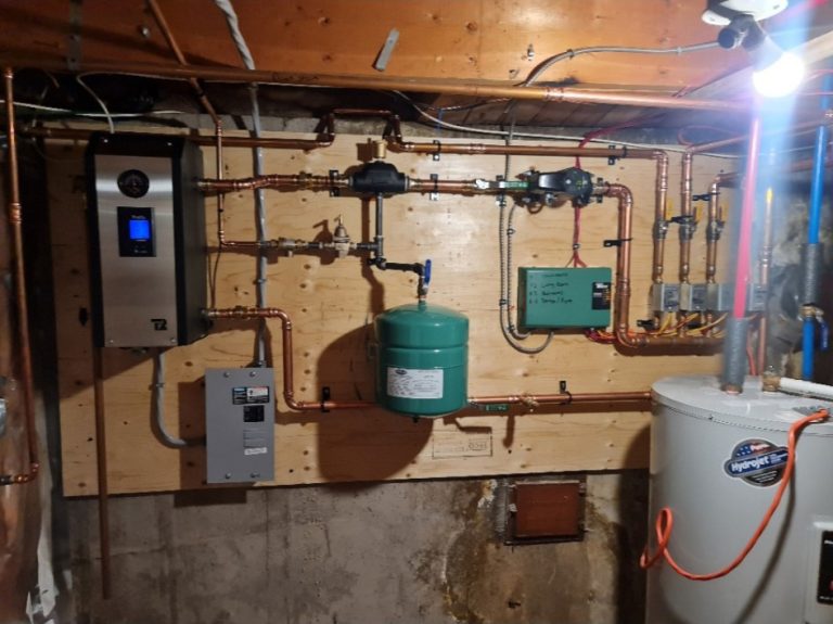 Electric Boiler Installation #6 - ASAP Burner Service